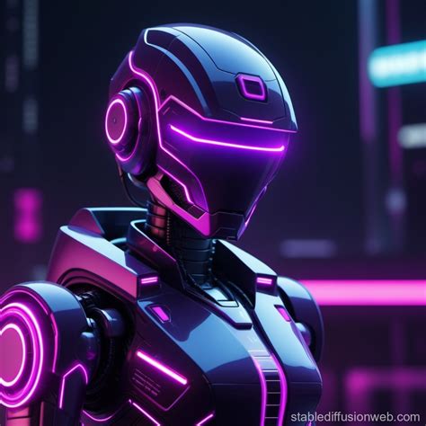 Helpful Robot Assistant Stable Diffusion Online