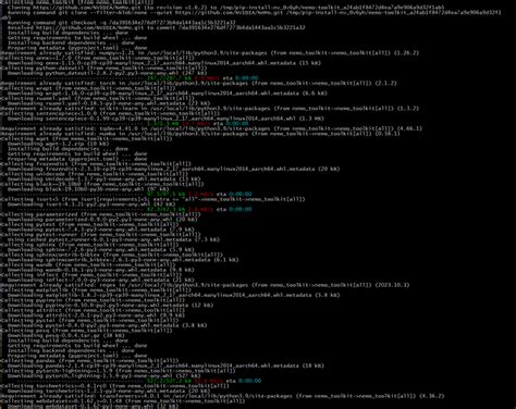 Installing Nemo Failed With Error Modulenotfounderror No Module Named Cython Even Though
