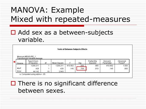 Ppt Manova Multivariate Analysis Of Variance Powerpoint Presentation