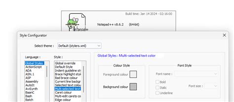 Selected Text Color Issue Notepad Community