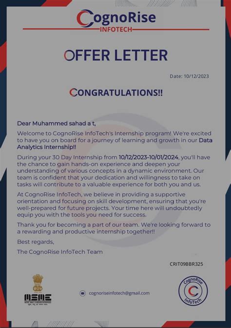 Muhammed Sahad A T On Linkedin Dataanalyticsjourney Newbeginnings2023 Newopportunity