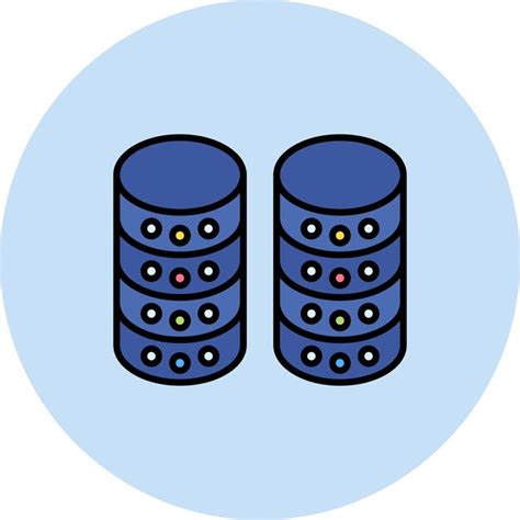 Premium Vector Database Flat Illustration