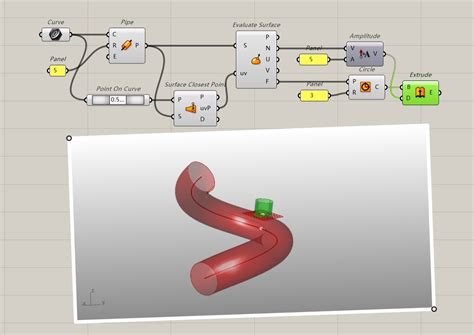 如何做一个法线垂直方向矢量 2，来自 Jessesn Grasshopper Rhino3d 中文讨论区