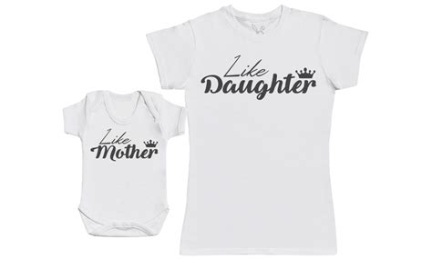 Moeder Dochter T Shirts Groupon Goods