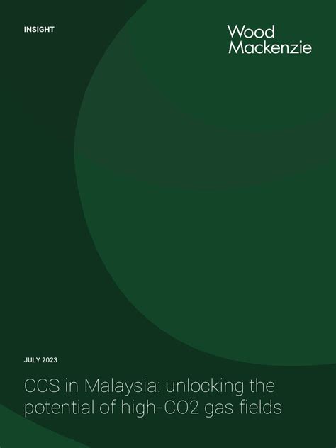 Ccs In Malaysia Unlocking The Potential Of High Co2 Gas Fields Pdf
