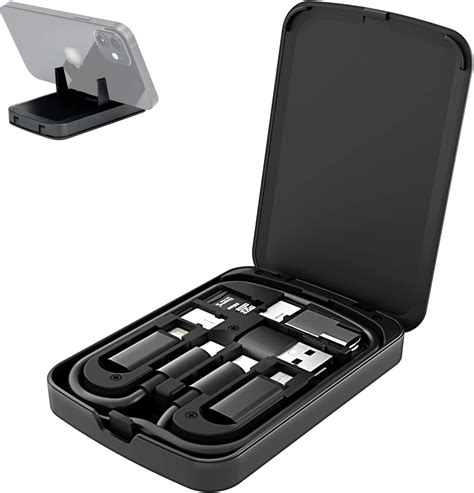 Amazon Com Multi Functional Compact Cable Card With 22 USB C Cable USB A Micro USB Light OTG