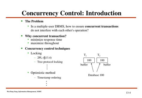 PPT Unit 13 Concurrency Control PowerPoint Presentation Free Download ID 5498505