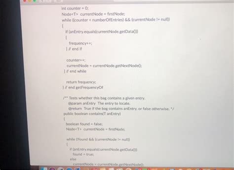 solved consider the definition of linkedbag s add method