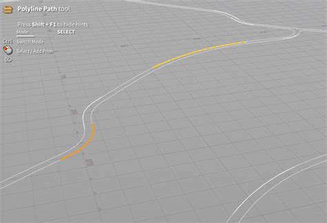 保護中 Polyline Path Tool Houdiniノート