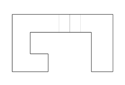 Solved Draw The Missing Side View Given The Top And Front View Then
