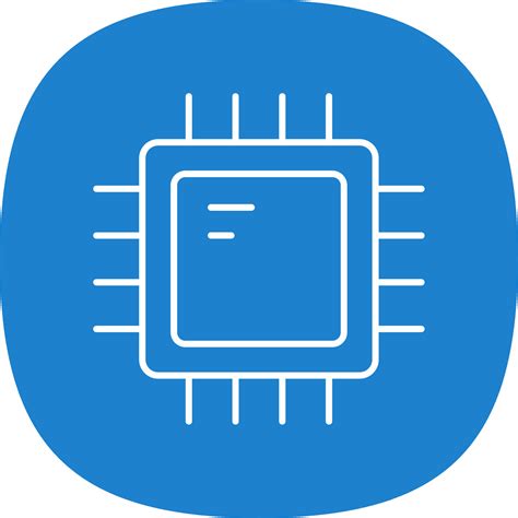 Cpu Line Curve Icon Vector Art At Vecteezy