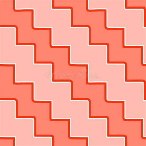 Seamless Vintage Zigzag Shapes Pattern Vector For Decoration Texture Design For Textile Fabric