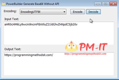 Powerbuilder Generate Base64 Without Api Powerbuilder Library