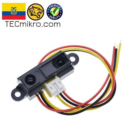 gp2y0a21yk0f sensor sharp de distancia 10 80cm