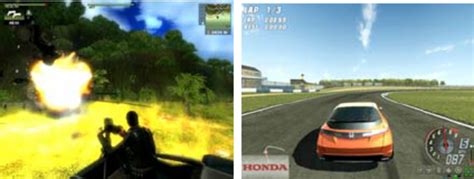 Games Used For Analyzing The Different Codecs For Streaming Synthetic