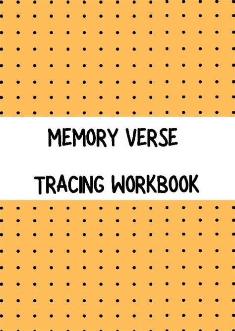 Memory Verse Workbook By Bethany And Co Tpt
