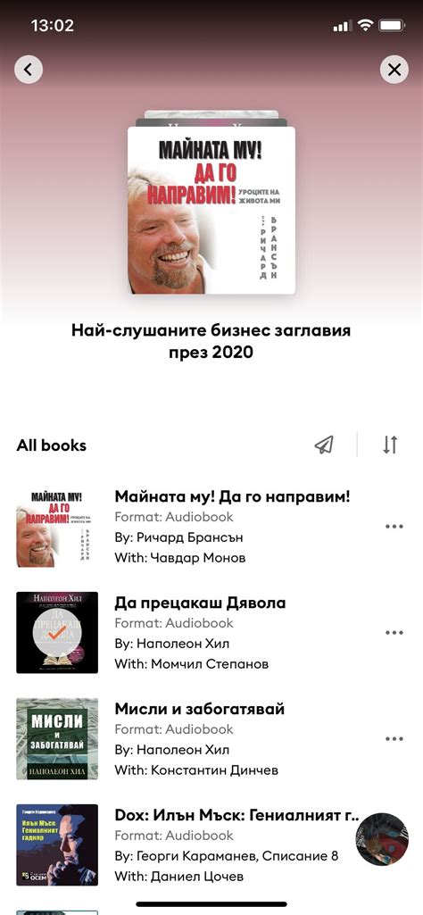 Колко е хубаво да видиш името си сред тези на Ричард Брансън Саймън Синек Наполеон Хил