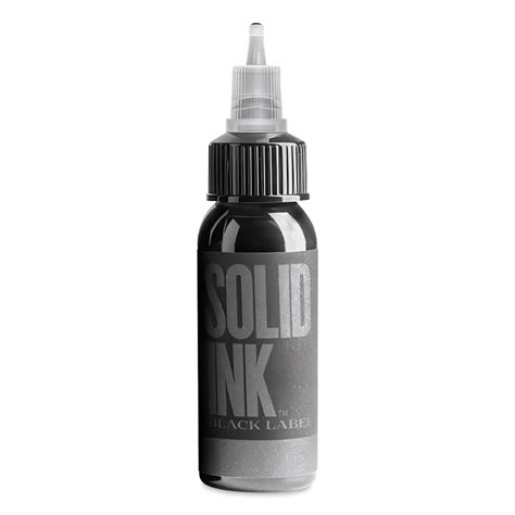 Solid Ink Lining Black Tattoo Ink 1 Oz Bottle Blick Art Materials