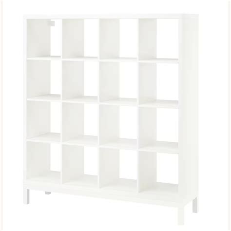 Ikea Kallax 4x4 With 2 Drawers Kit And Llegs Aptdeco