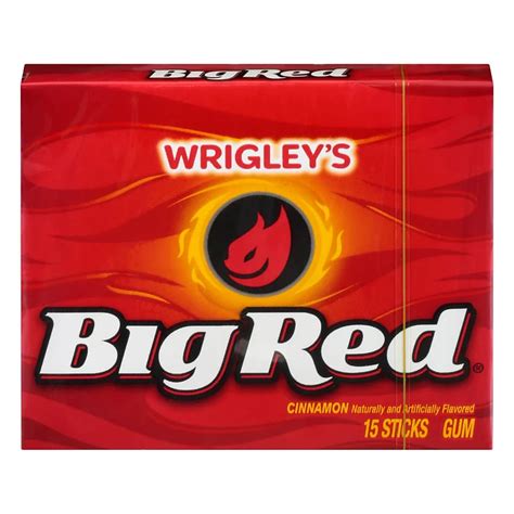 Wrigley's Big Red Cinnamon Gum Slim Pack - Shop Snacks & Candy at H-E-B