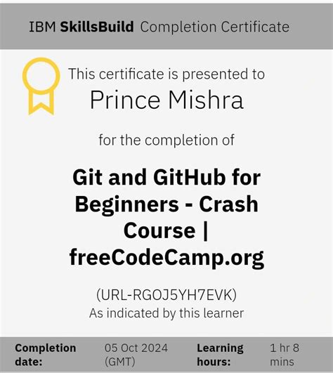 Git Github Webdevelopment Ibm Skillsbuild Continuouslearning