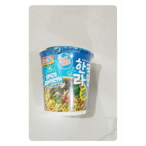 Jual Pop Mie Korean Ramyeon Spicy Ramyeon Shopee Indonesia