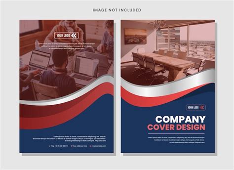 Premium Vector Company Cover Template Design Premium Vector Company Cover Template Design