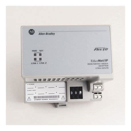 Rockwell Automation 1794 Flex Flex Ex Flex XT I O System FLEX I O Dual Port EtherNet IP