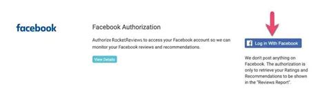 Facebook Authorization Rocketreviews