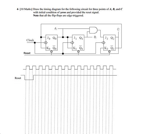 Flipflop Having Issue With Draw Timing Diagram For Logic Circuit Electrical Engineering
