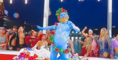 Dancer Has X Rated Wardrobe Malfunction Live On Tv At Paris Olympics