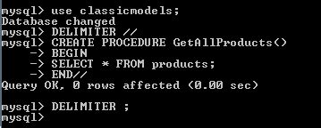 How To Create A Stored Procedure In MySQL