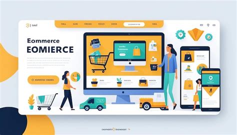ecommerce web banner premium ai generated image