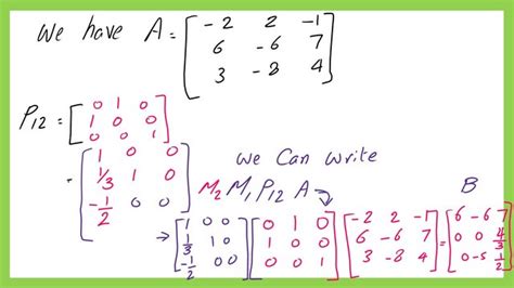5 Steps To Solve Lu Decomposition Partial Pivoting