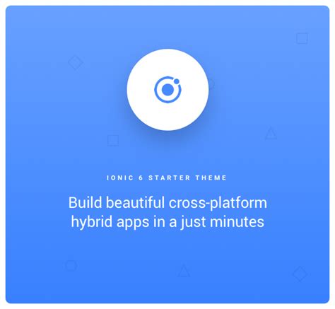Deco UI Kit Multi Purpose Starter Ionic 6 App Code Market