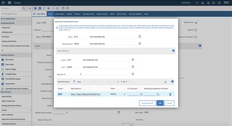 Item Assembly Structures For Assets Maximo Secrets
