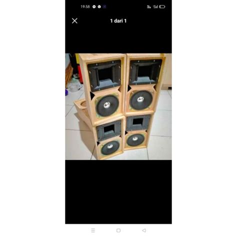 Jual Box Speaker Line Array 4inch Harga Perbox Isi Shopee Indonesia