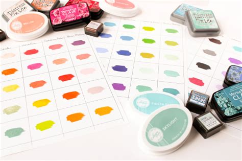 In Touch Inking About Color A Look At The Newest Inks Available At Ellen Hutson