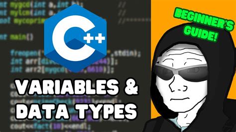Learn To Code With C Episode 2 Variables And Data Types C Tutorial