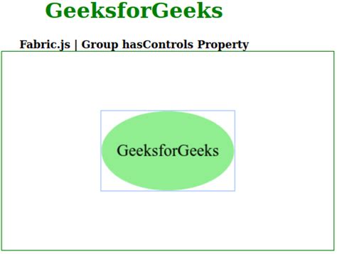 Fabricjs Line Hascontrols Property Geeksforgeeks