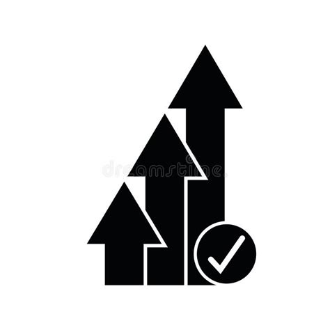 Arrow Chart Icon Stock Vector Illustration Of Report 295533307