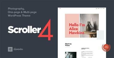 Scroller Parallax Scroll Responsive Theme GPL V