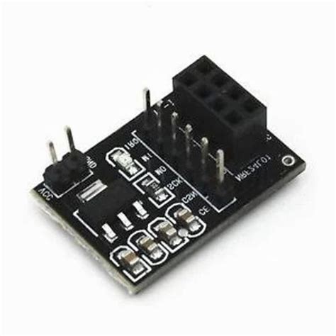 Socket Adapter Plate Board For 8pin Nrf24l01 Wireless Transceiver