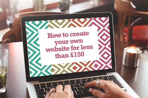 how to create your own website for less than £150 talented ladies club