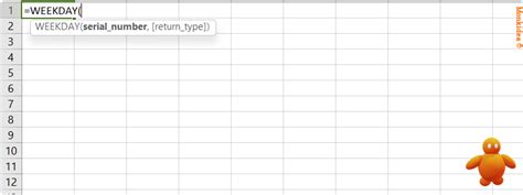 How To Apply Weekday Function In Excel Data Analytics Monkidea Wisdom Through Analytics