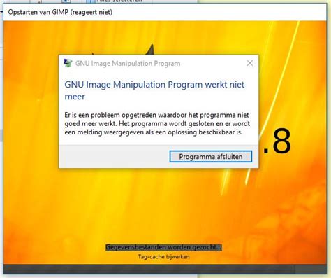 Gimp Installs Fine But Fails To Start Help Support Gimpusers