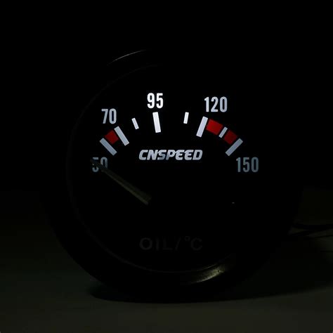 CNSPEED Universele 52mm 12V Auto Auto Olie Temp Ga... – Grandado