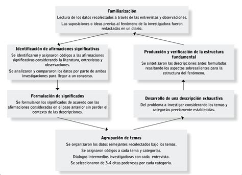 Pasos Del Método Fenomenológico Descriptivo De Colaizzi Download