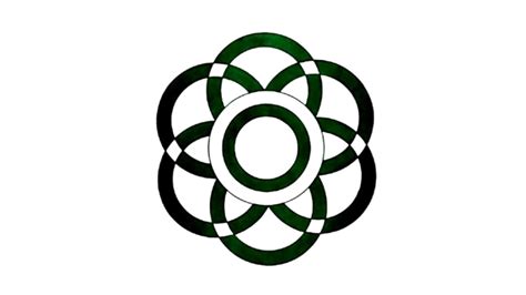 Amazing Geometrical Pattern Using Circles Circular Geometric Design Youtube