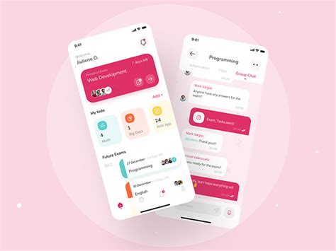 Management Time App UI Concept On Behance